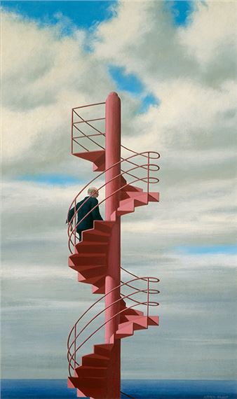 Jeffrey Smart | Jacob Descending (1978) | MutualArt