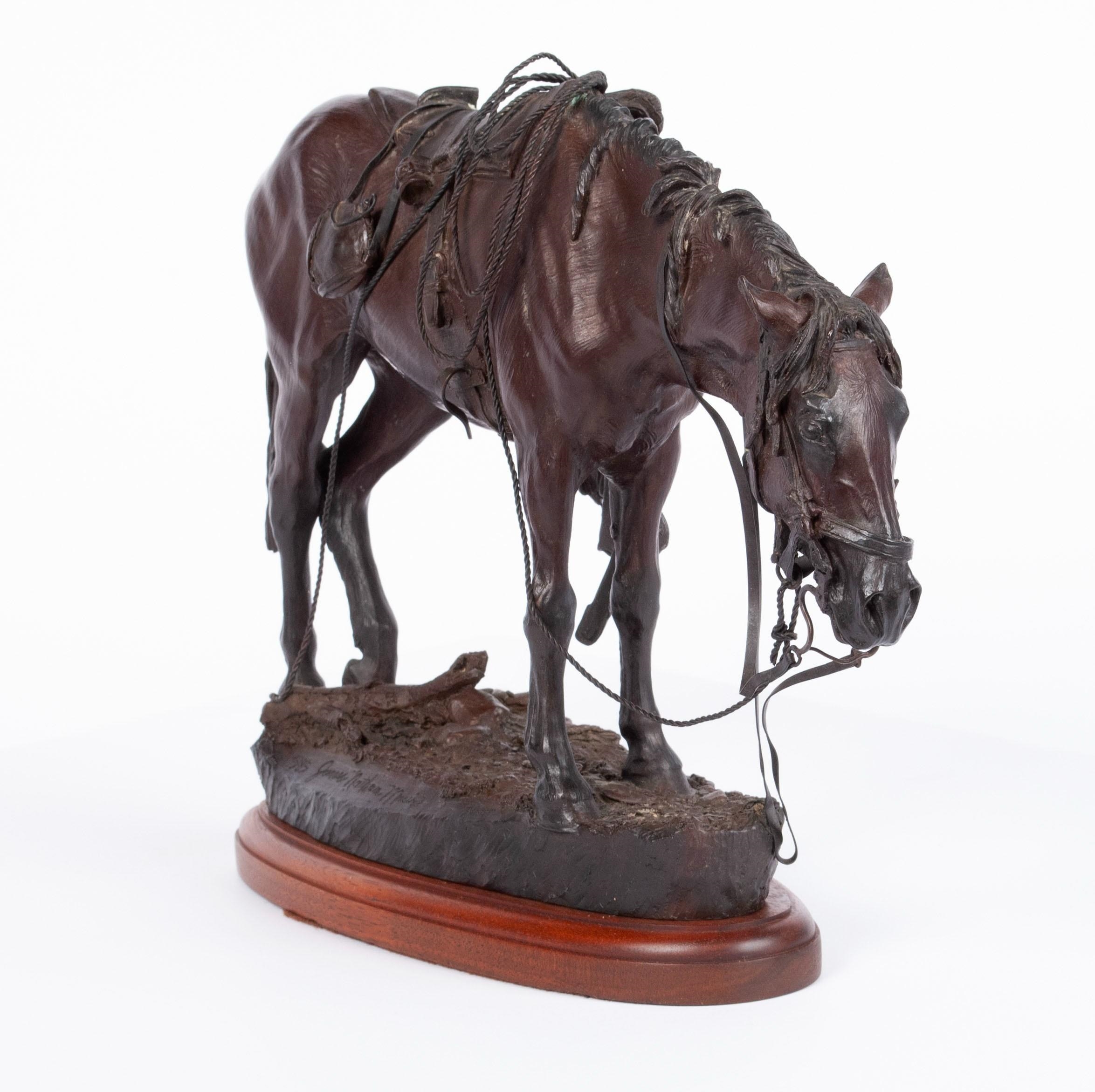 James Muir | Empty Saddle (1945) | MutualArt