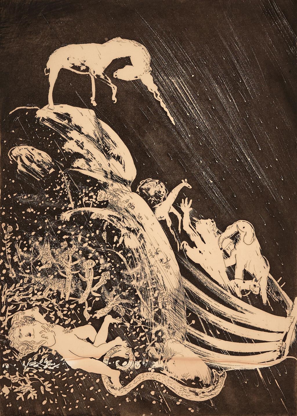 Arthur Boyd | Lady and the Unicorn Series (1973 - 1975) | MutualArt