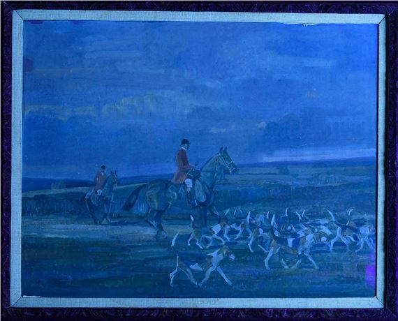 Andre De Moller | Fox Hunting Scene (21st Century) | MutualArt