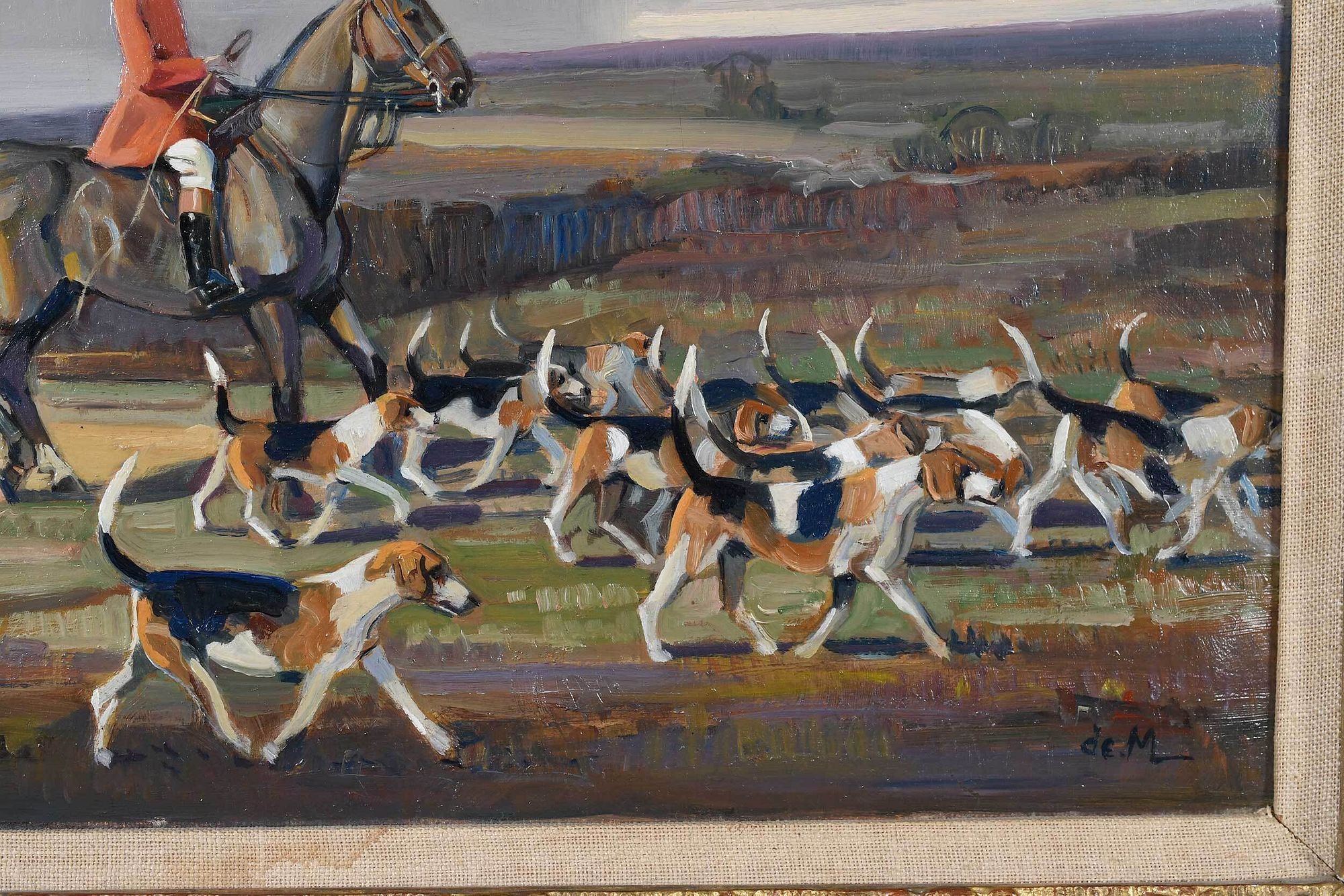 Andre De Moller | Fox Hunting Scene (21st Century) | MutualArt