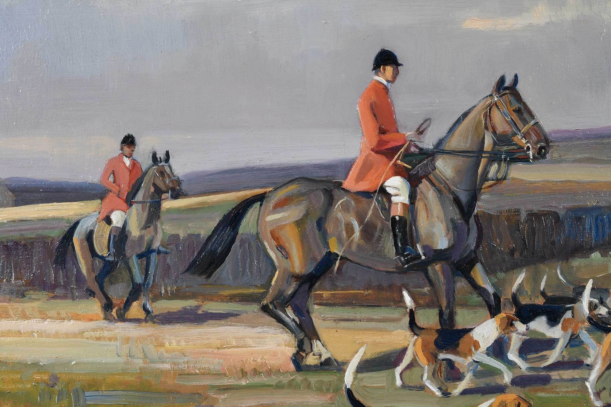 Andre De Moller | Fox Hunting Scene (21st Century) | MutualArt