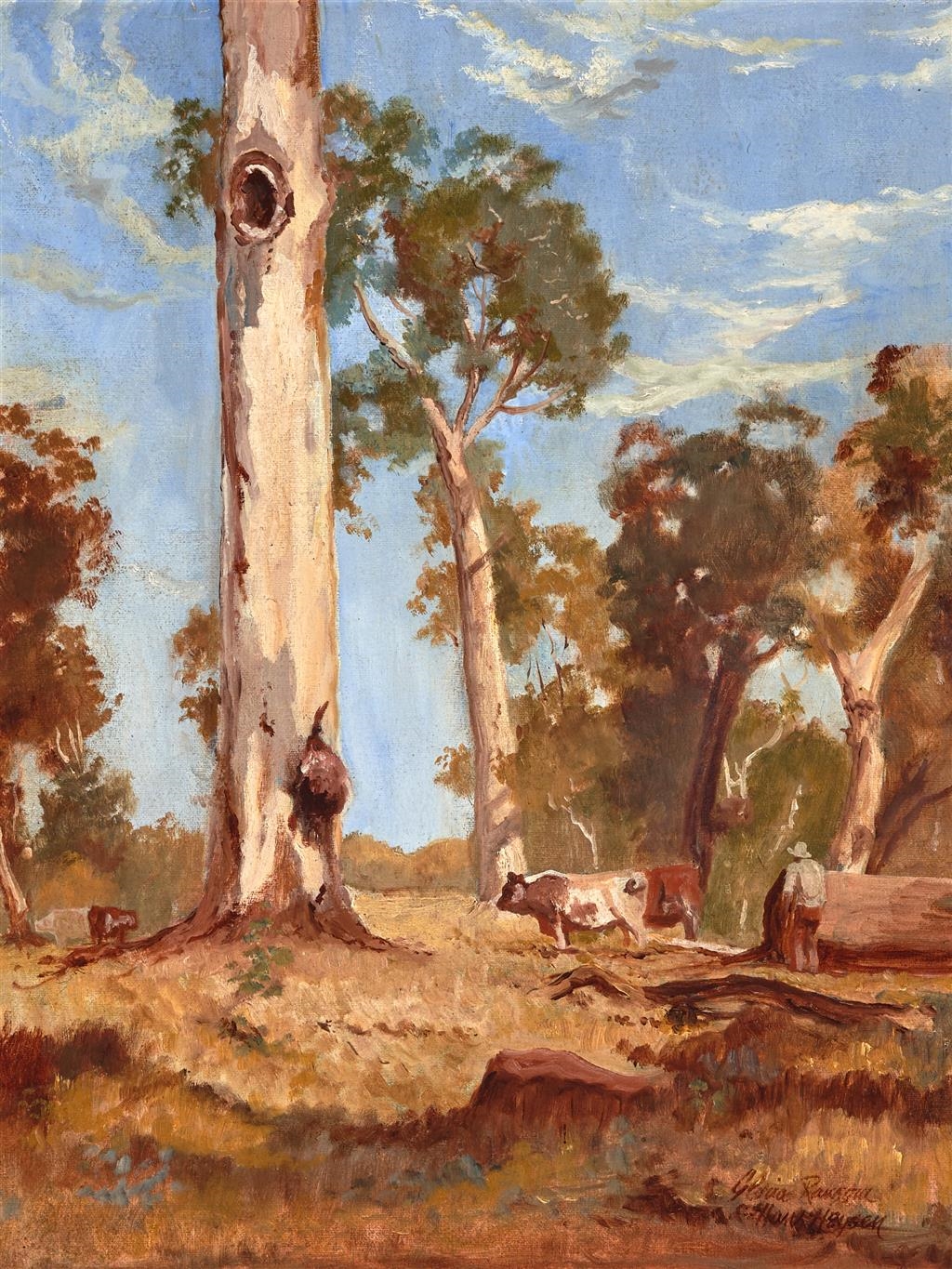 Gloria Ransom | A Lord of the Bush, After Hans Heysen | MutualArt