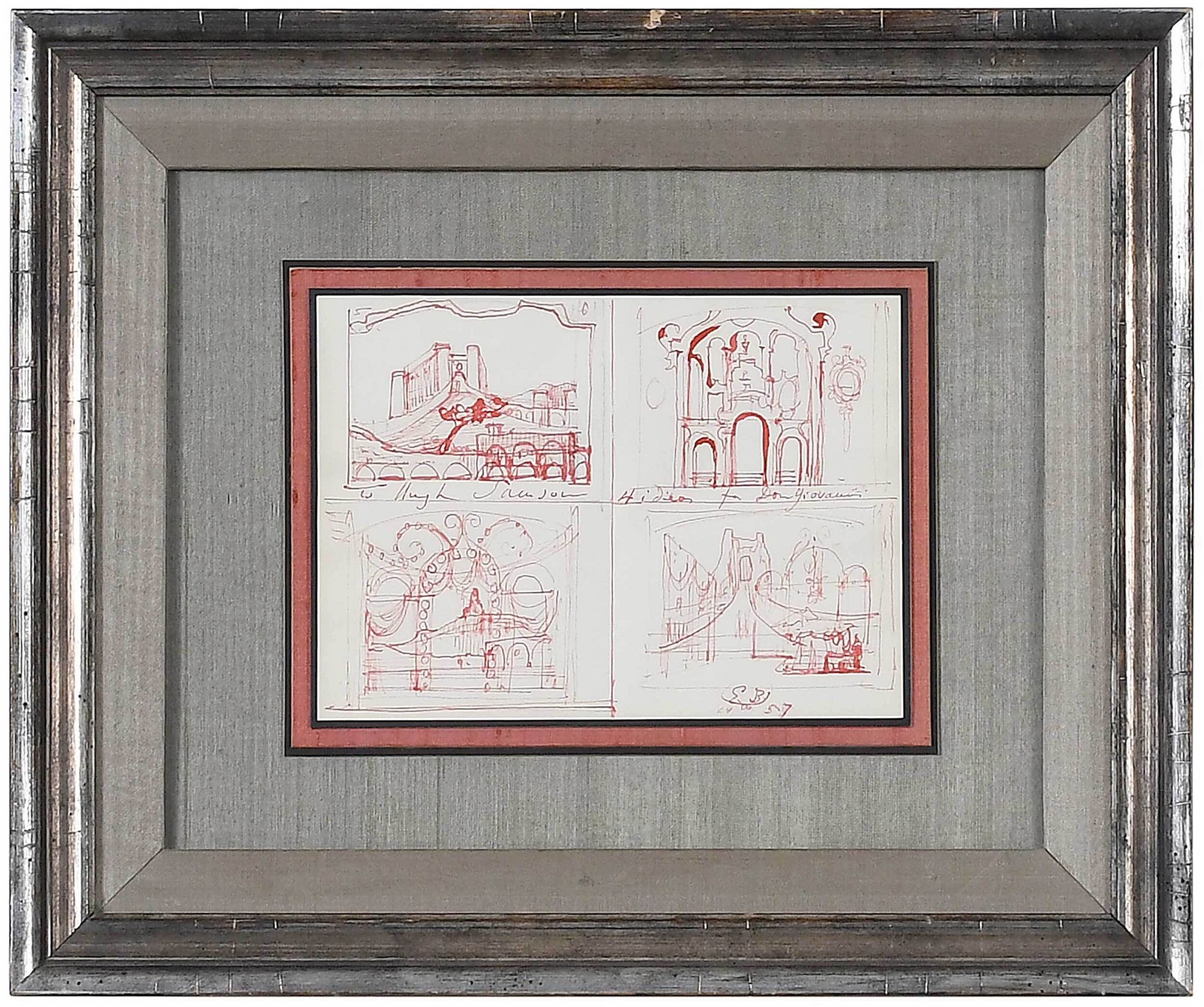 Eugène Berman | 4 Ideas for Don Giovanni (1957) | MutualArt