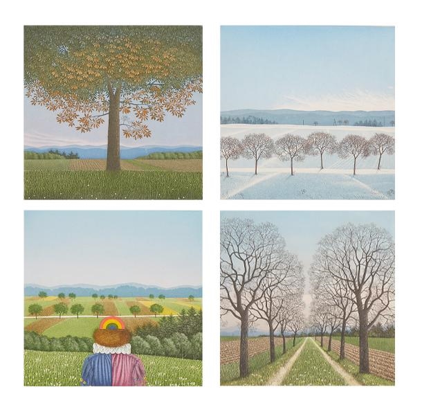 Josef Bramer | Vier Jahreszeiten | MutualArt