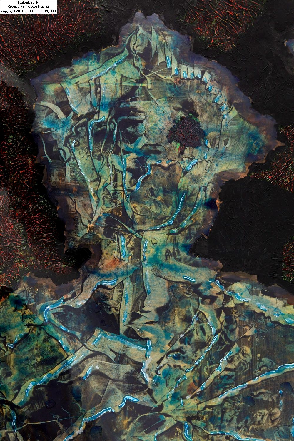 Jerzy Tchórzewski | Figure II (green) (1963 - 1975) | MutualArt