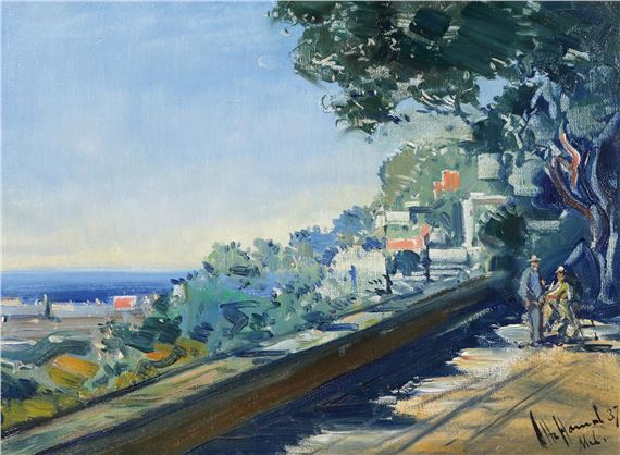 Otto Hamel | Uferterrasse (1937) | MutualArt