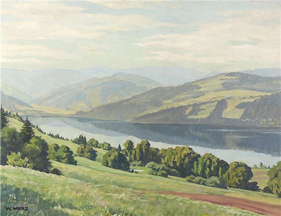 Walter Merz | 7 Artworks at Auction | MutualArt