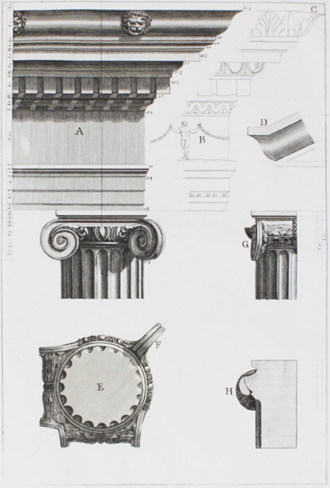Giovanni Battista Piranesi | Dimostrazione in grande delle parti del ...