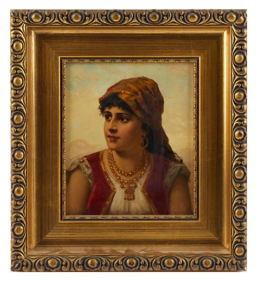 Anton Ebert | Bildnis einer Orientalin | MutualArt