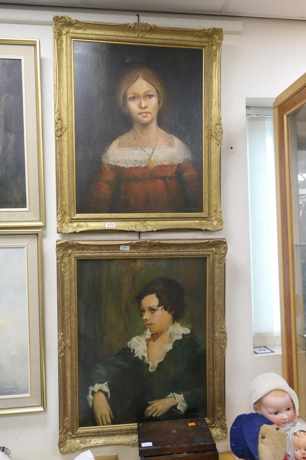 George Thompson | pair of portraits | MutualArt