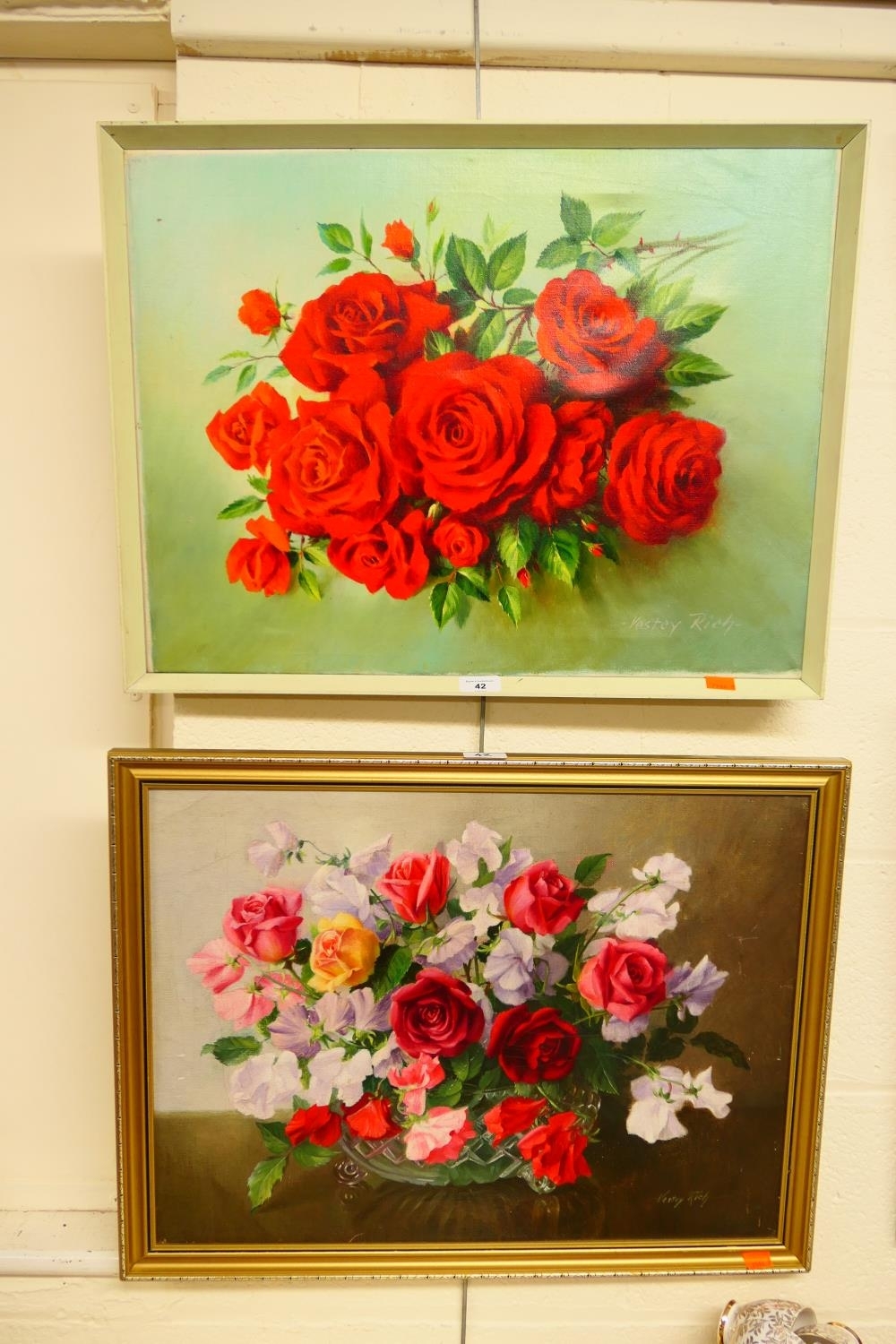Vestey Rich | two still life oils | MutualArt