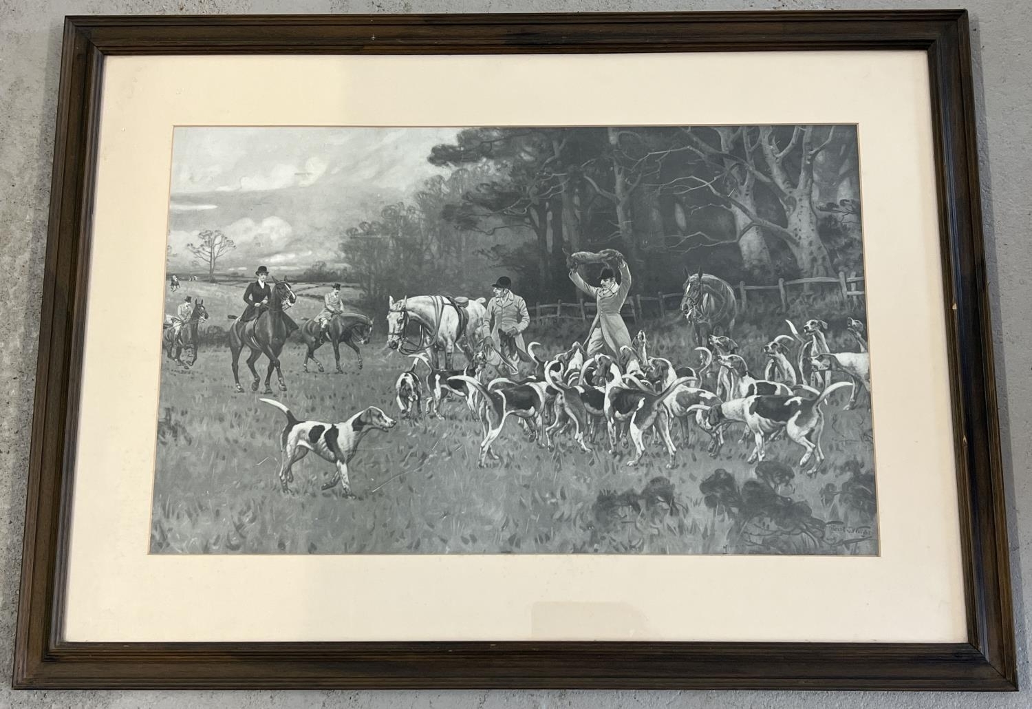 Gilbert S. Wright | Gilbert Scott Wright - antique fox hunting pri ...