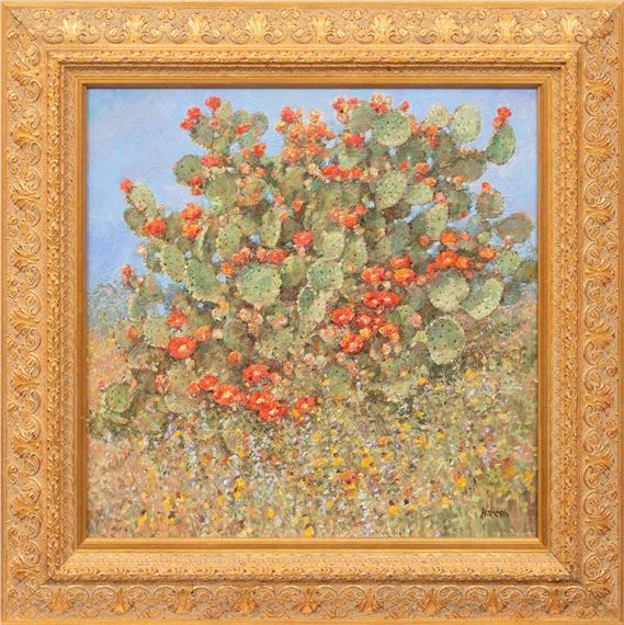 Robert Hamman | Hillside Cactus | MutualArt