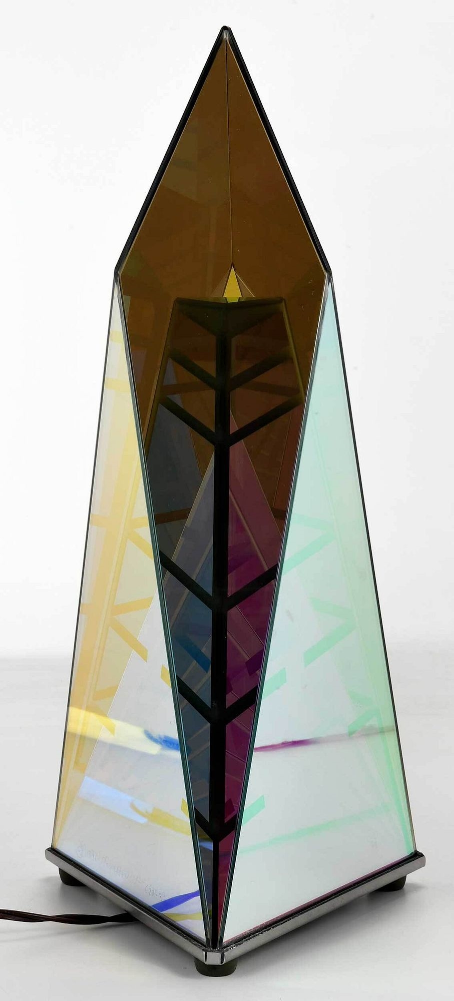 Ray Howlett | Ray Howlett Light and Glass Sculpture (1991) | MutualArt