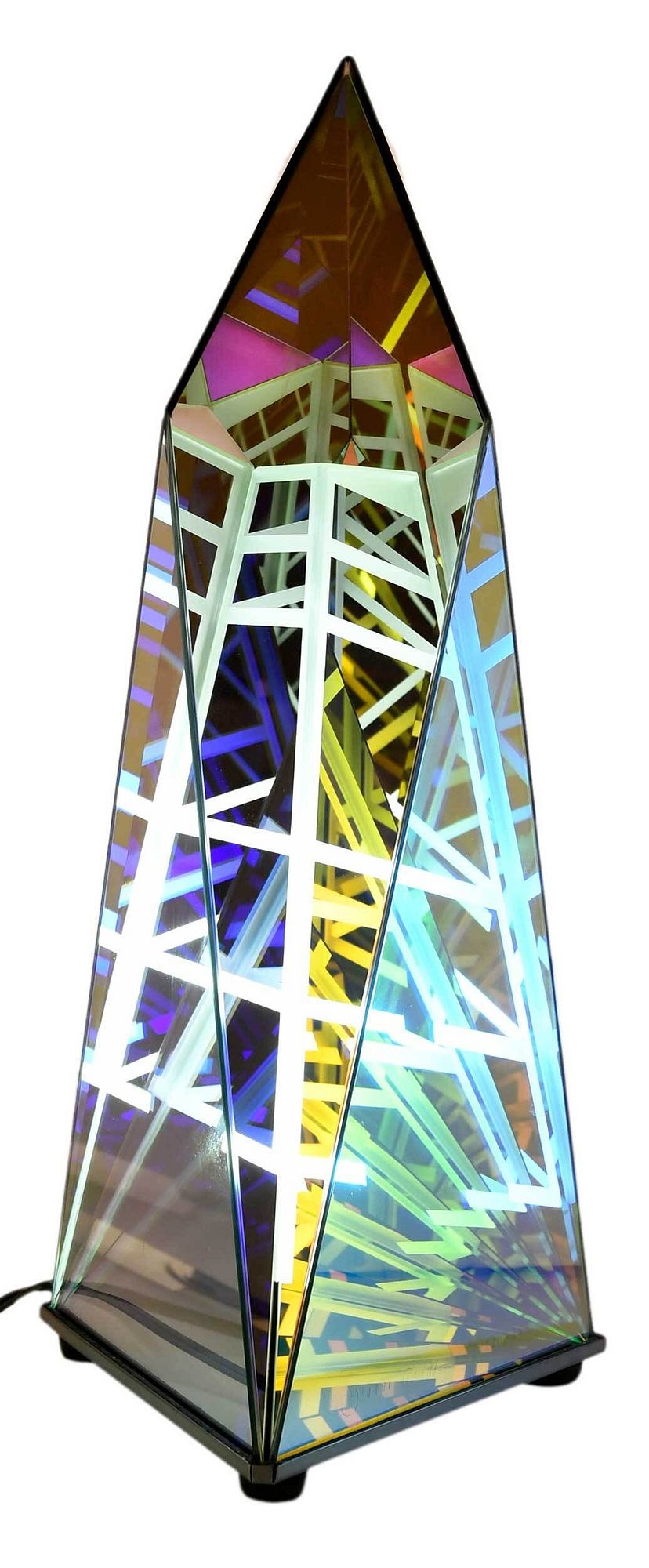 Ray Howlett | Ray Howlett Light and Glass Sculpture (1991) | MutualArt