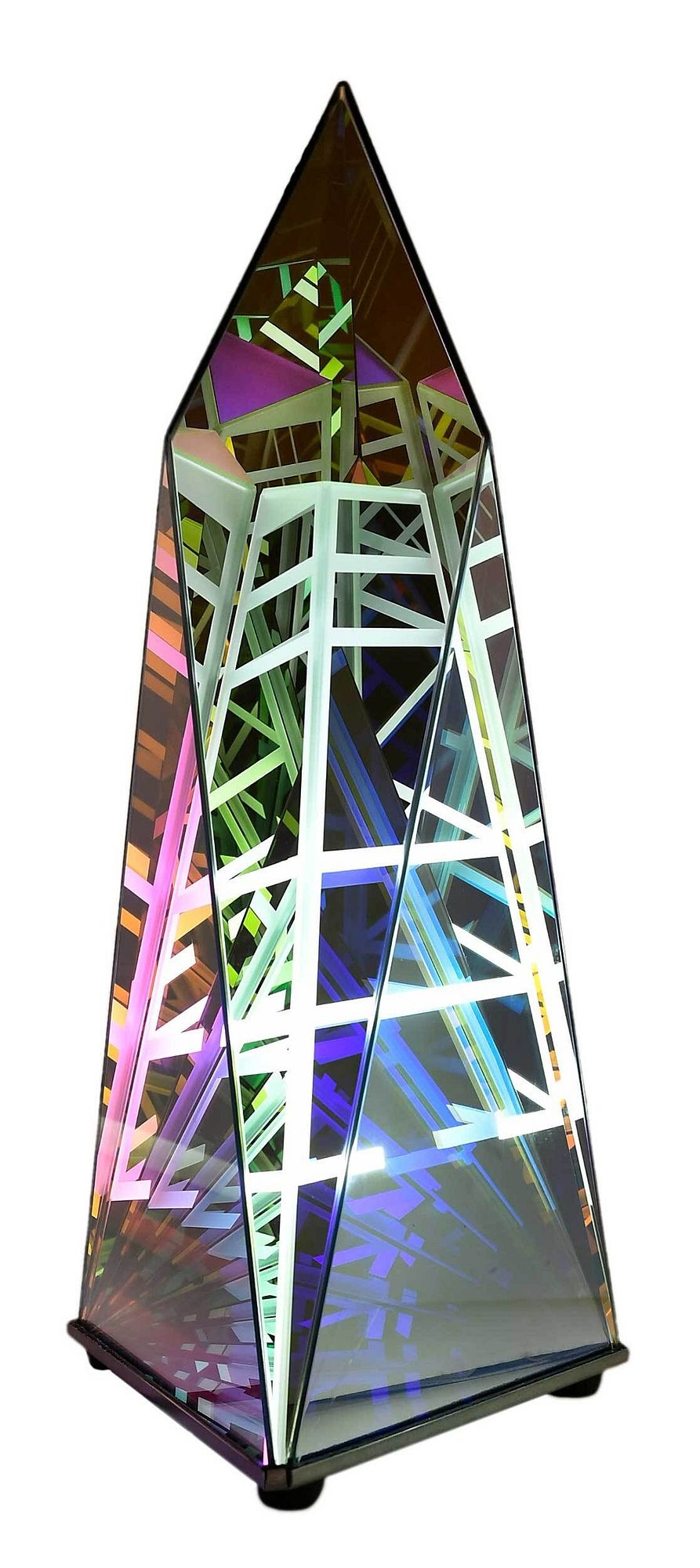 Ray Howlett | Ray Howlett Light and Glass Sculpture (1991) | MutualArt