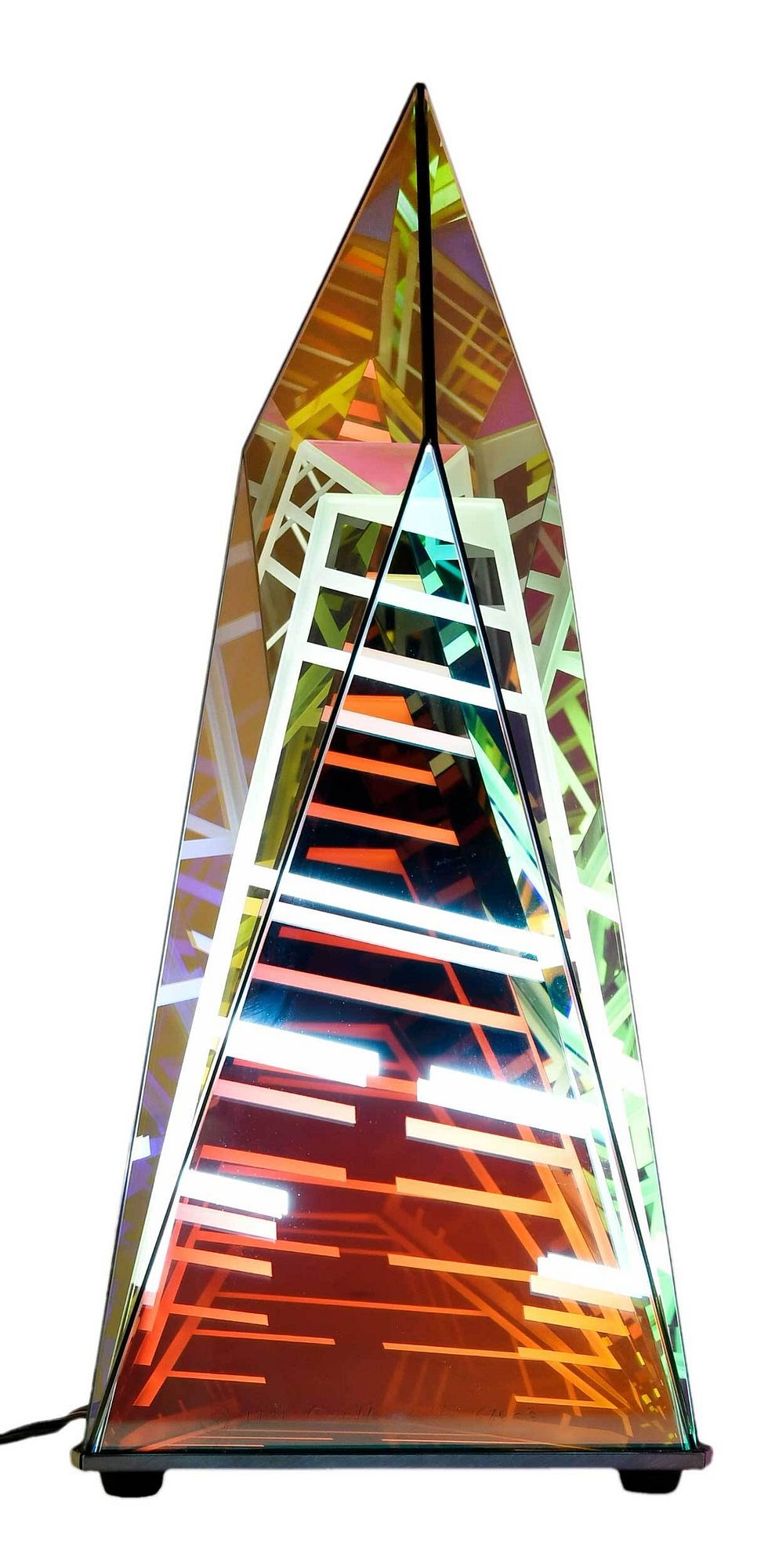 Ray Howlett | Ray Howlett Light and Glass Sculpture (1991) | MutualArt