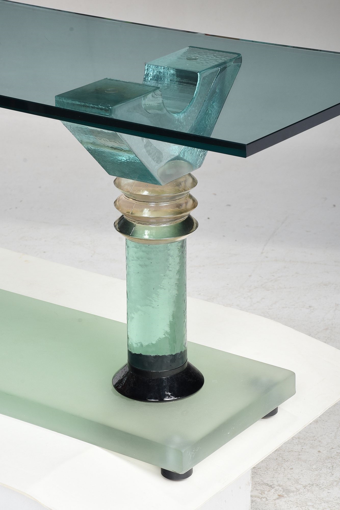 John Lewis | Glass Sofa Table (Late 20th Century) | MutualArt