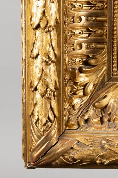 Auguste de la Brely | Portrait of a woman with a fan and black dress ...