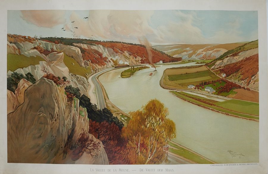 Fernand Toussaint | THE MEUSE VALLEY - DE VALEEI DER MAAS, 1907 (1907 ...