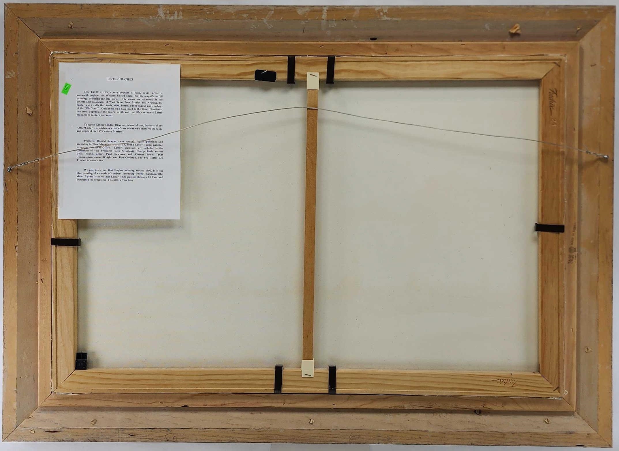 Lester Hughes | Lester Hughes Oil On Canvas Painting | MutualArt