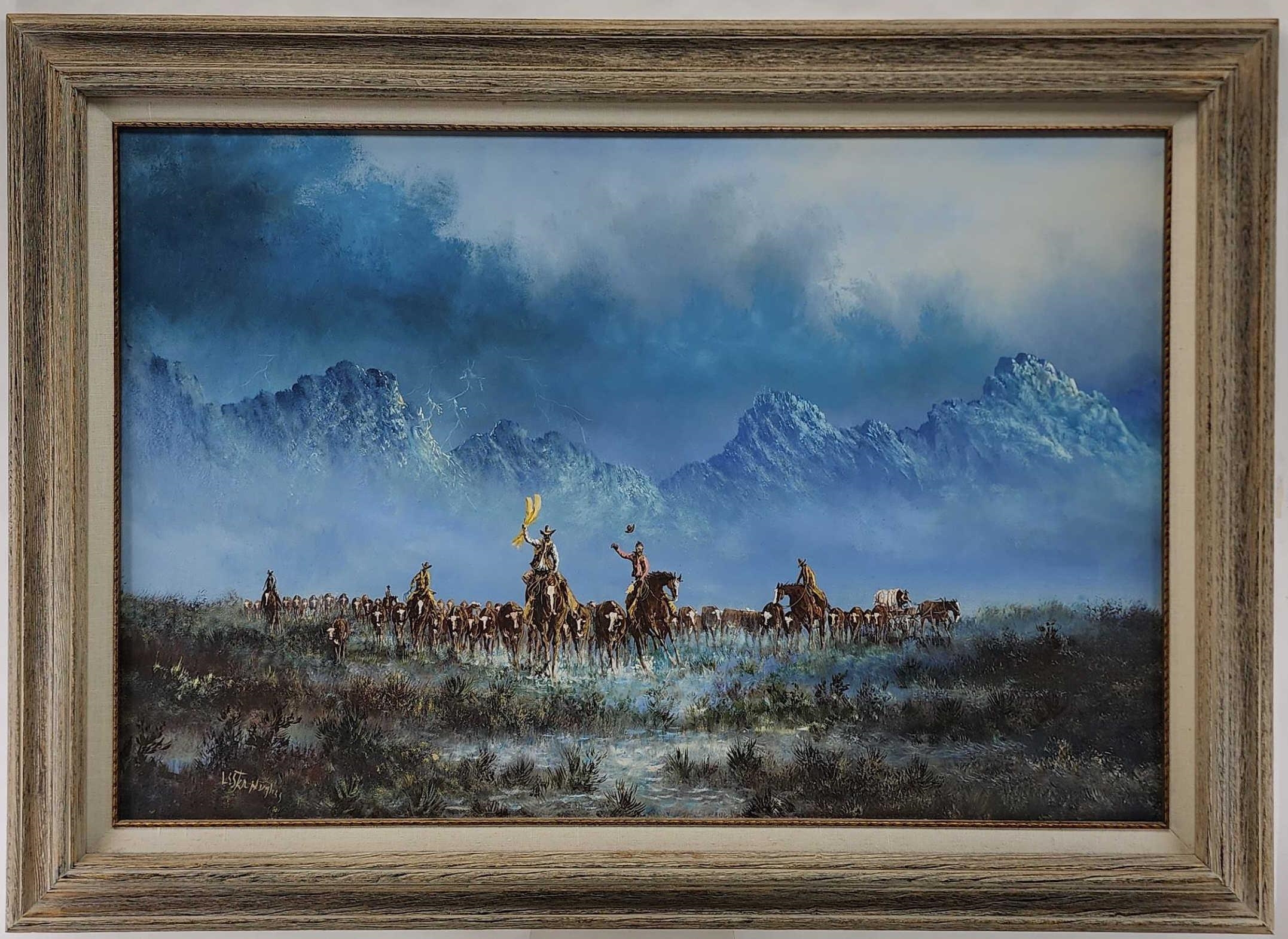 Lester Hughes | Lester Hughes Oil On Canvas Painting | MutualArt