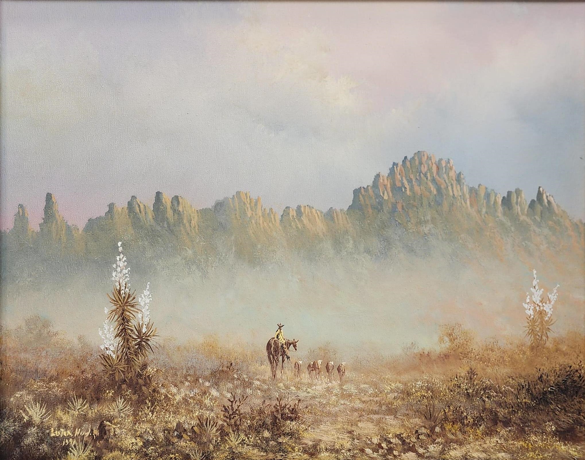 Lester Hughes | Lester Hughes Oil On Canvas Painting | MutualArt