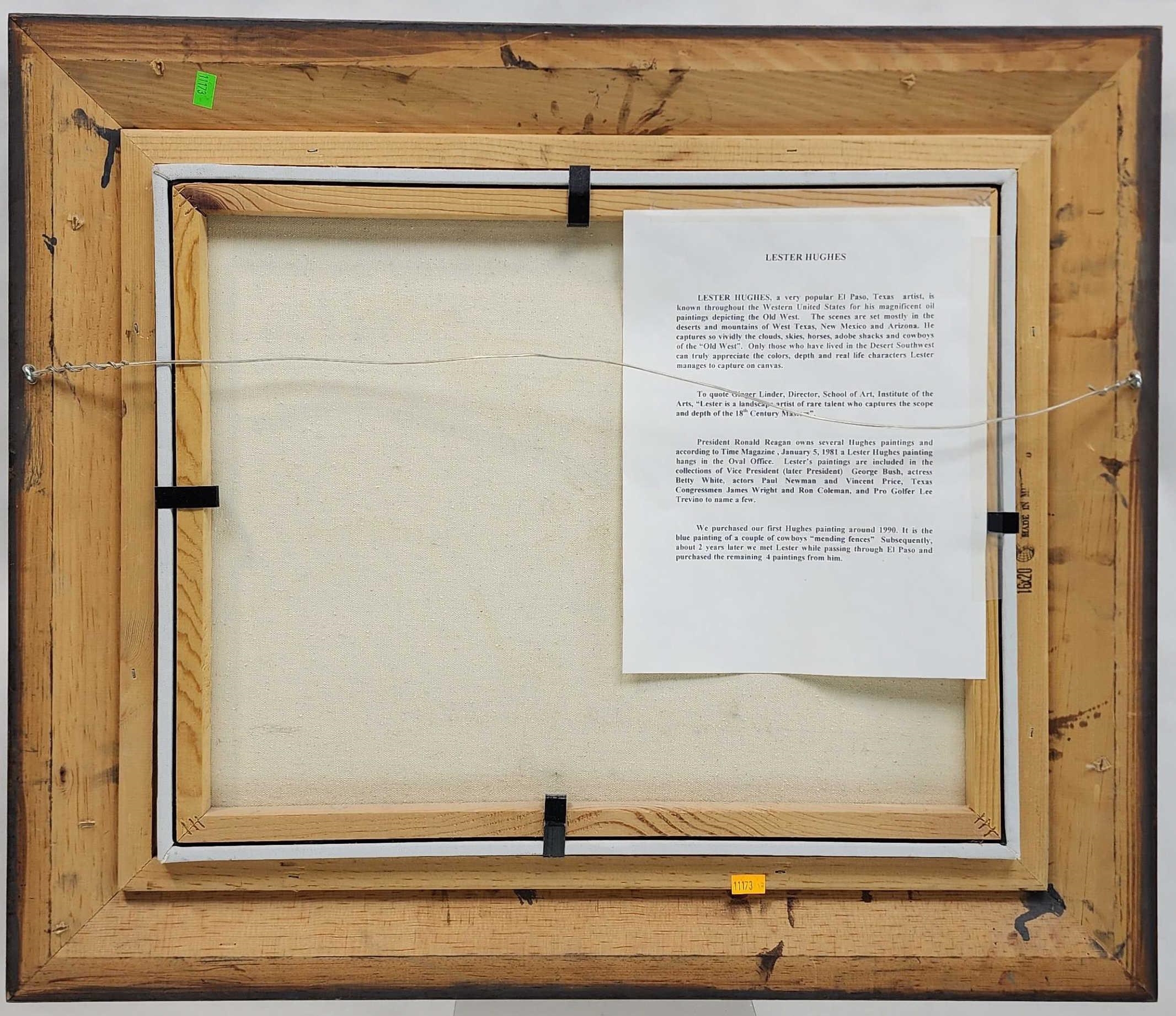 Lester Hughes | Lester Hughes Oil On Canvas Painting | MutualArt