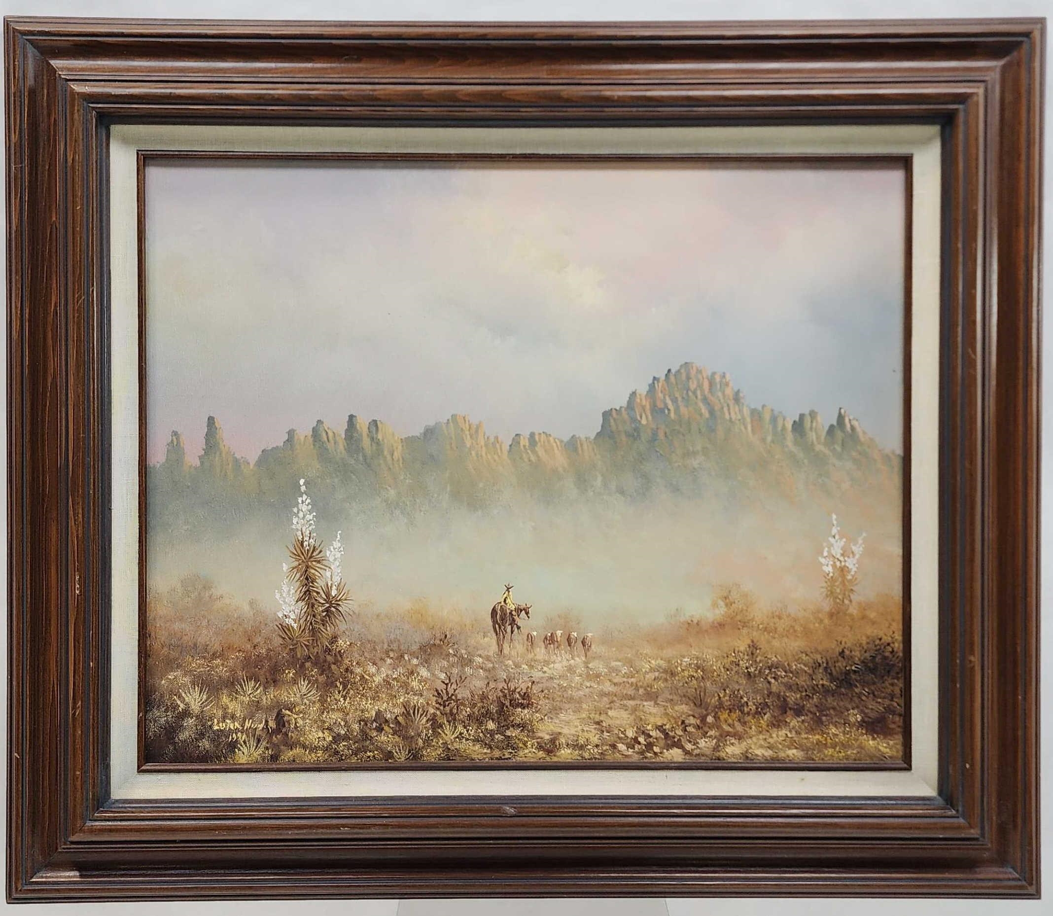 Lester Hughes | Lester Hughes Oil On Canvas Painting | MutualArt