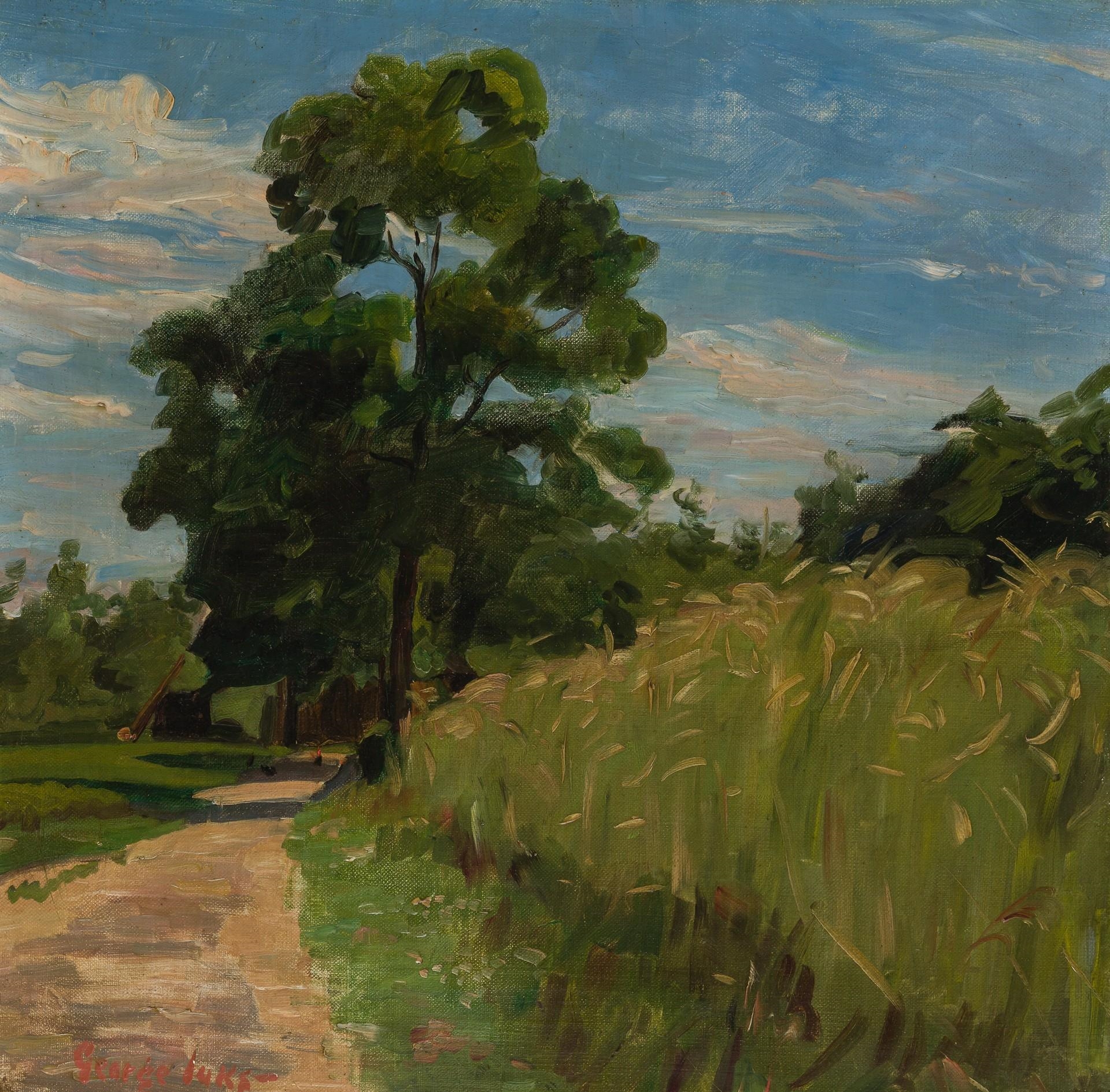 George Luks | Summer Landscape | MutualArt