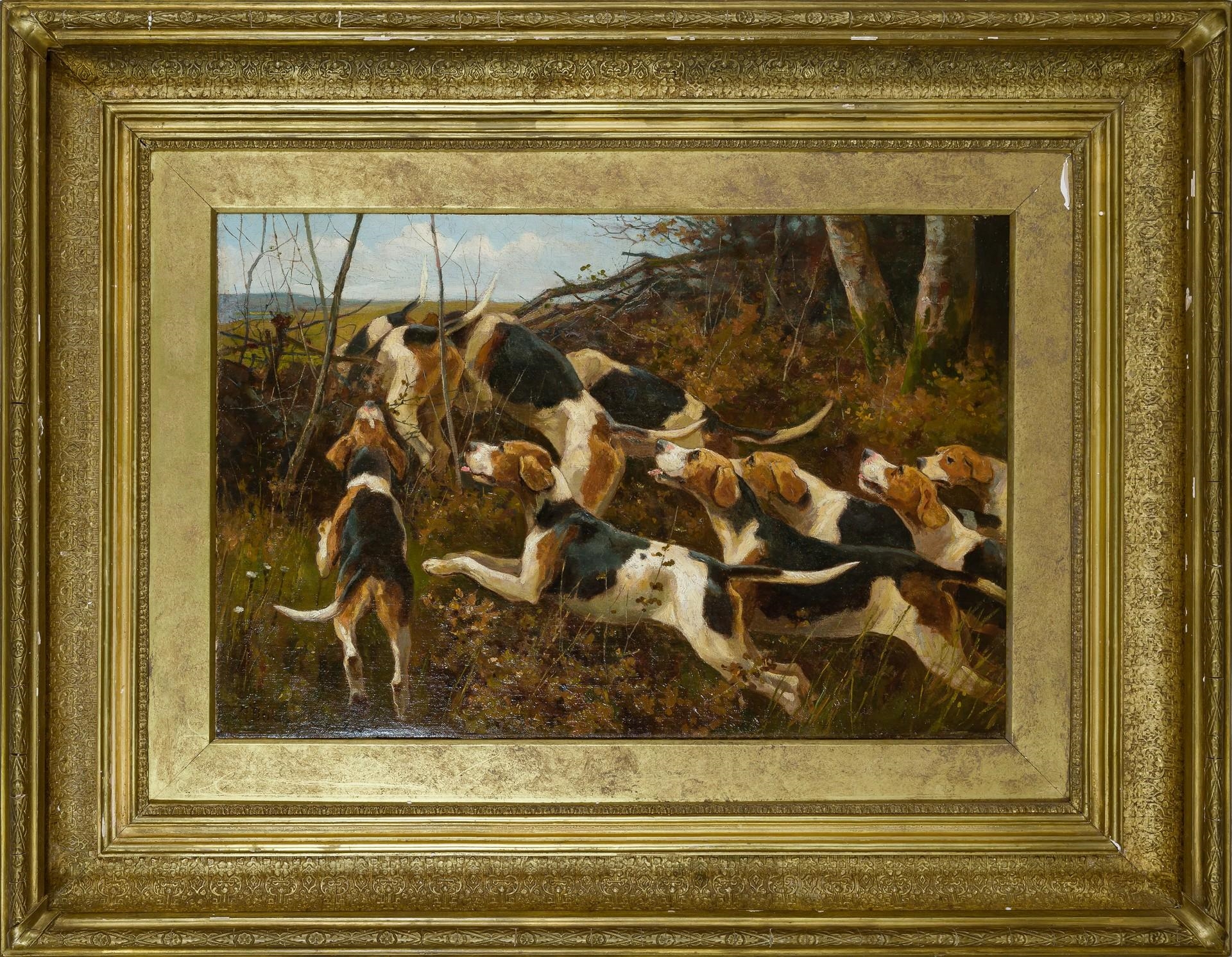 Alfred Duke | Hunting Dogs | MutualArt