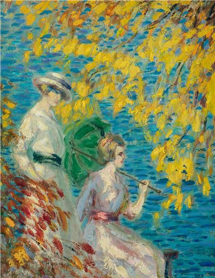 Whitney Hubbard | Afternoon by the Water | MutualArt