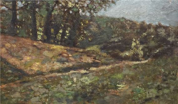 Emile Bouzin | Chemin | MutualArt