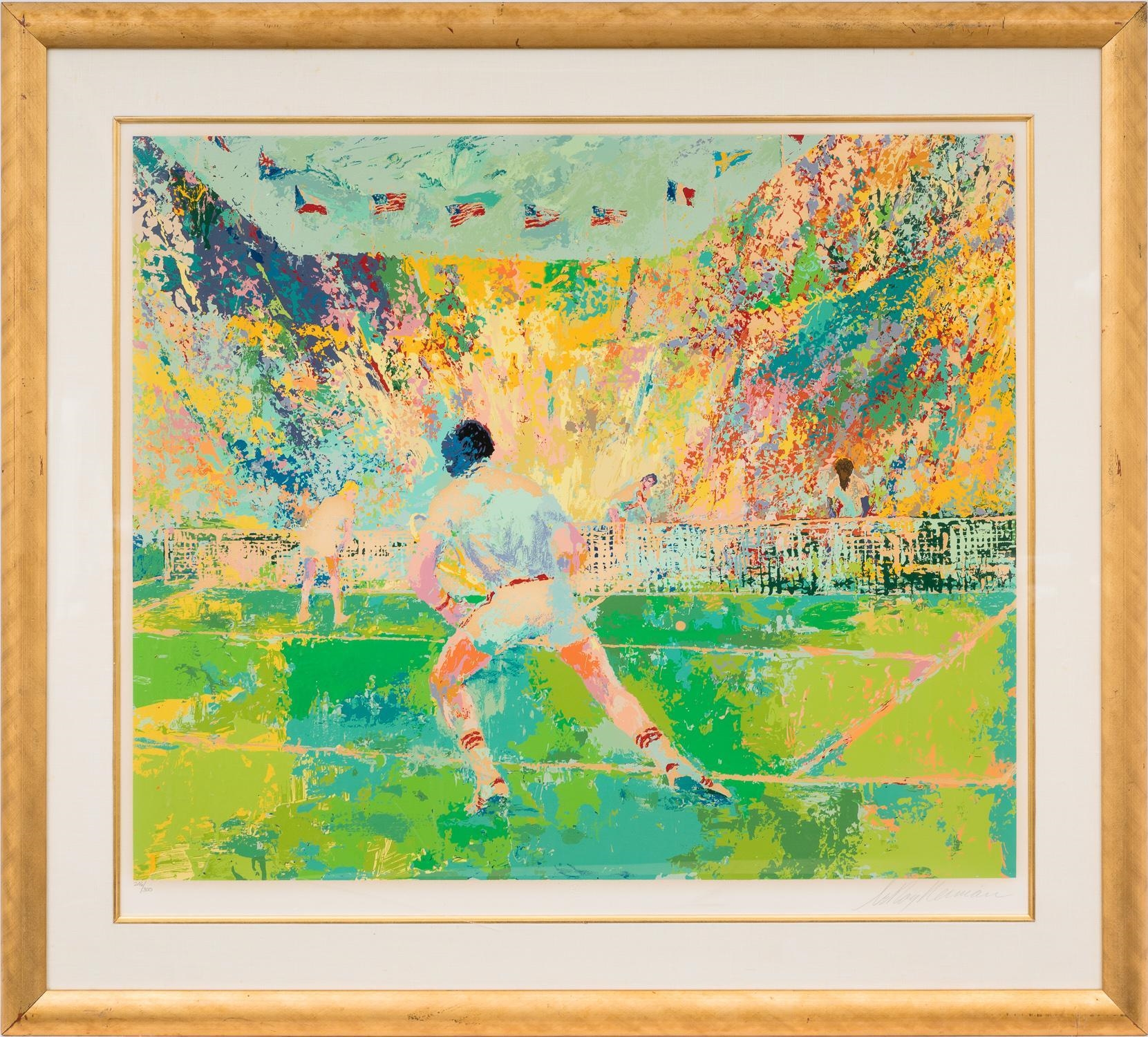 LeRoy Neiman | Stadium Tennis (2012) | MutualArt