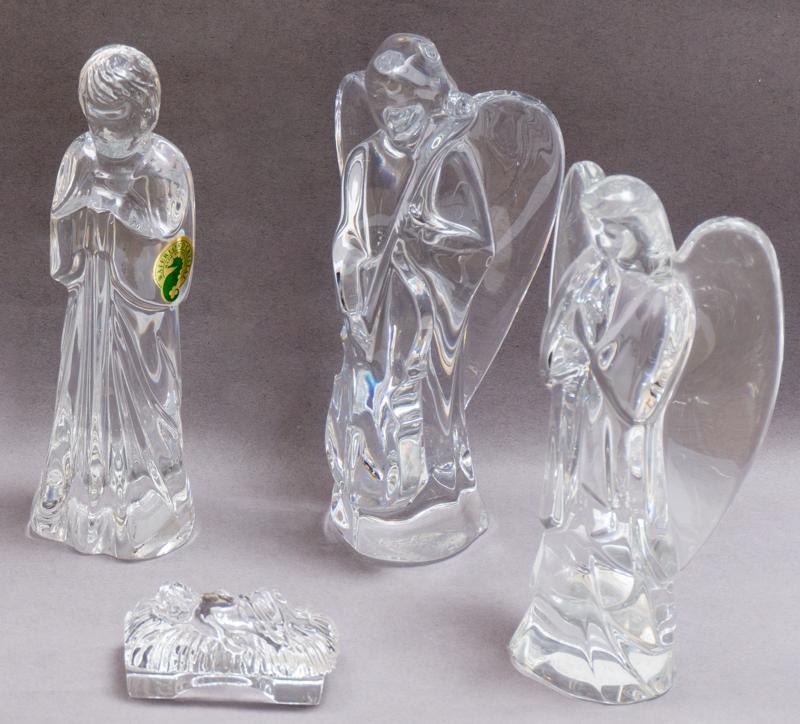 Baccarat | 8 Piece Crystal Nativity Scene | MutualArt