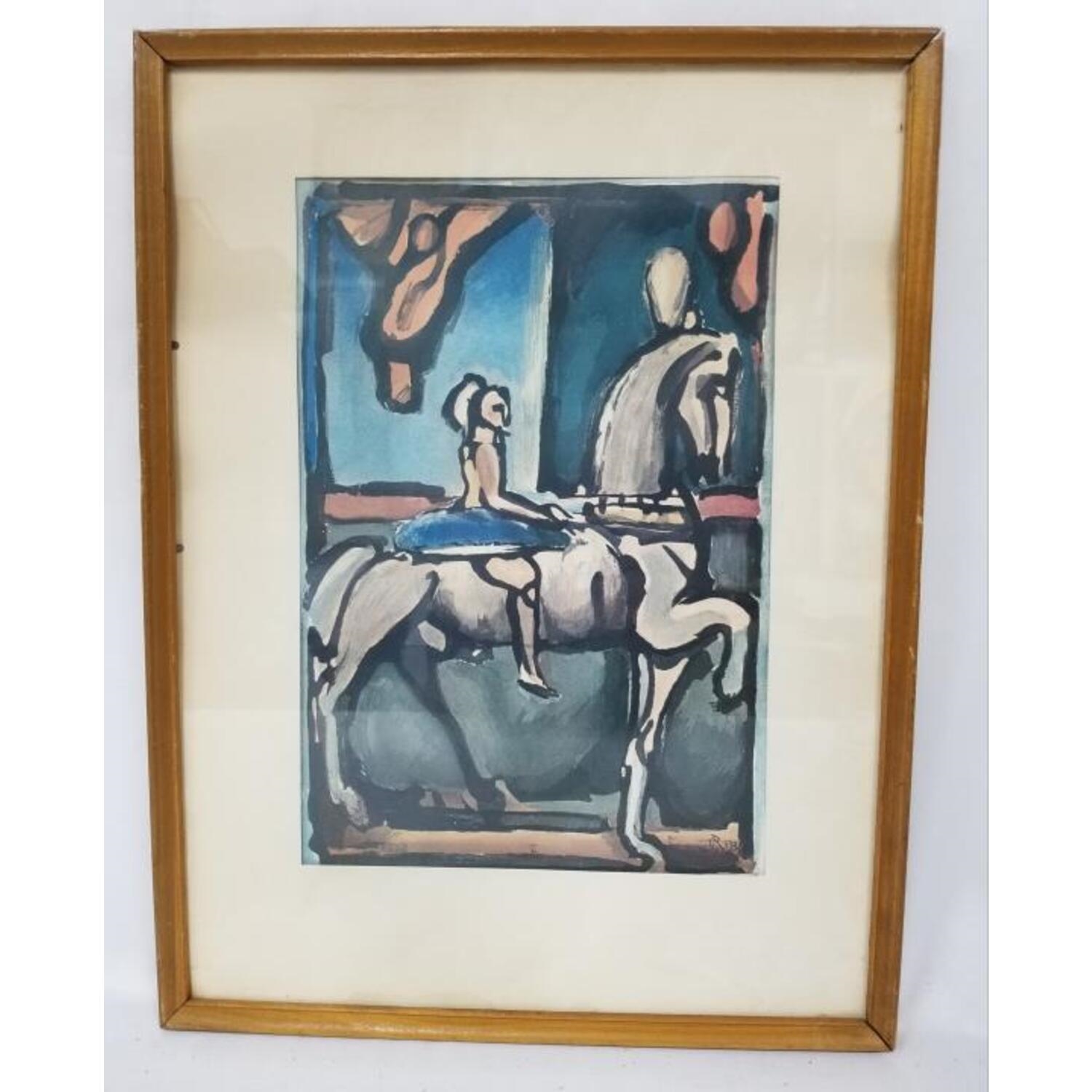 Georges Rouault | Equestrienne The Circus of the Falling Star | MutualArt