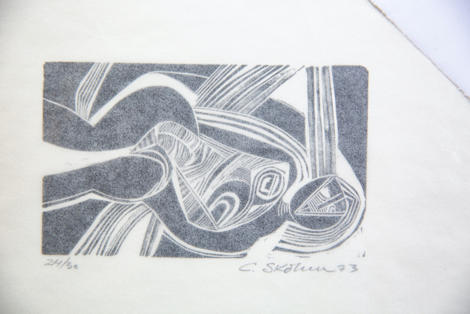 Cecil Skotnes | RECLINING FEMALE FIGURE (1973) | MutualArt