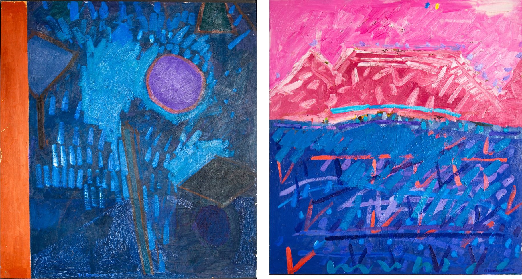 Deon Liebenberg | COLOURFUL ABSTRACT LANDSCAPES (91) | MutualArt