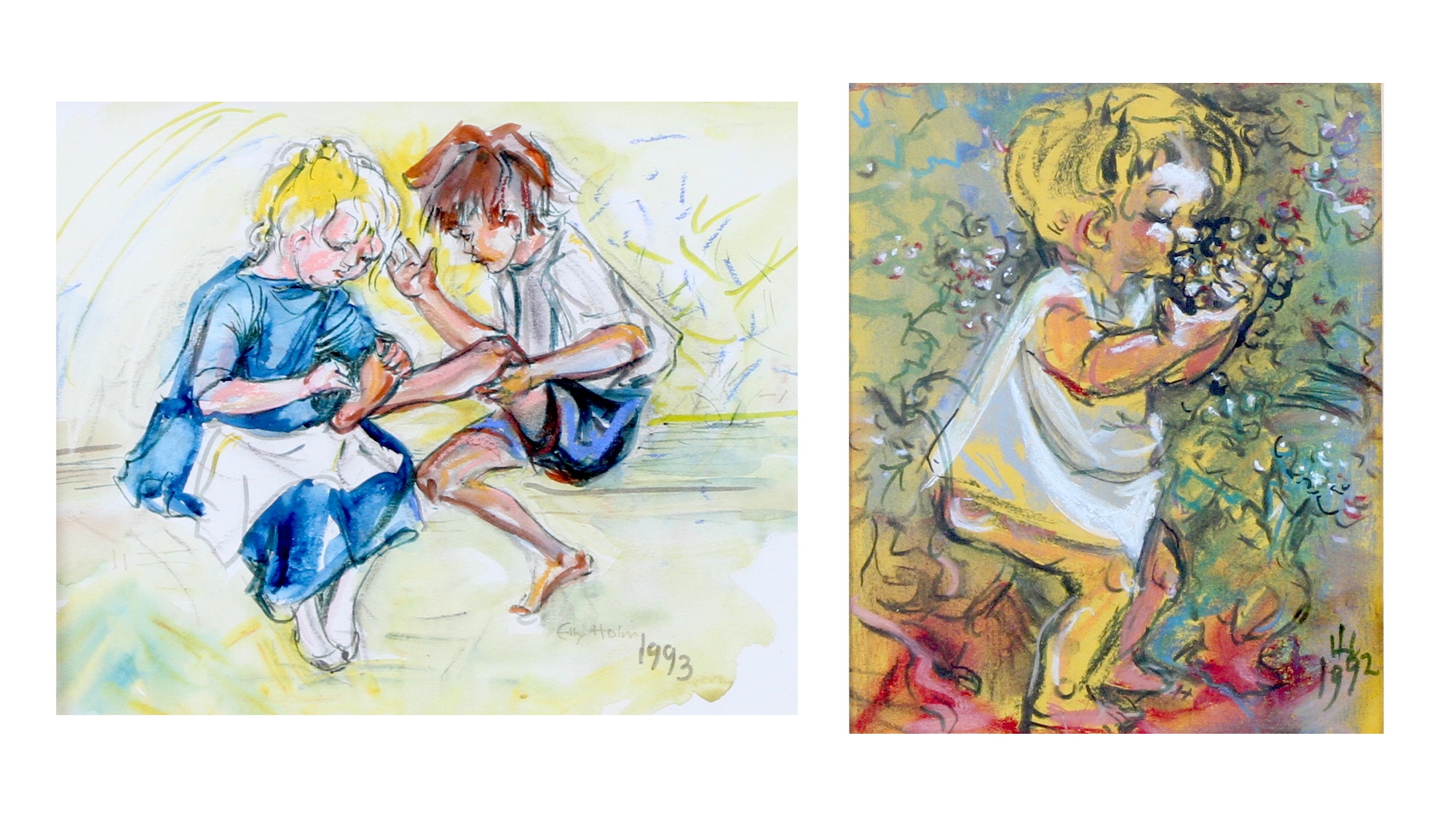 Elly Holm | DEPICTIONS OF CHILDREN | MutualArt