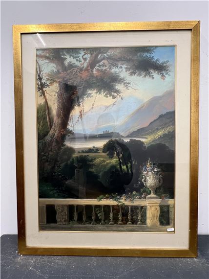 Ferdinand Joseph Bernard Marinus | Paysage italien (1849) | MutualArt