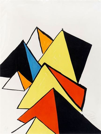 Alexander Calder | Pyramids | MutualArt