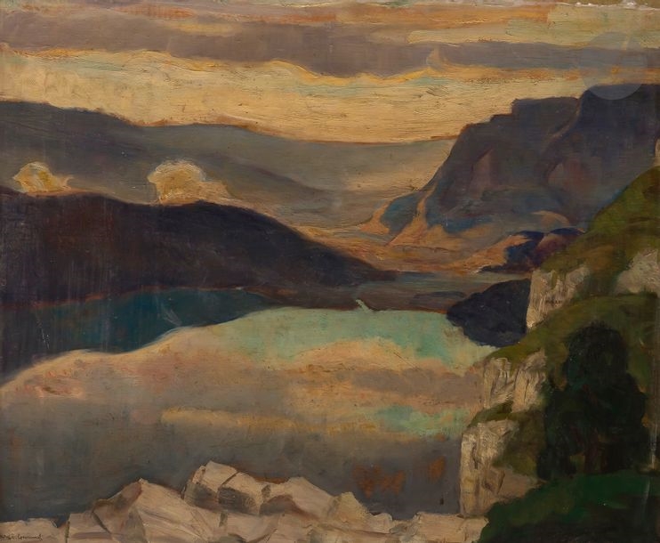 Jean Communal | Signed and located on the back | MutualArt