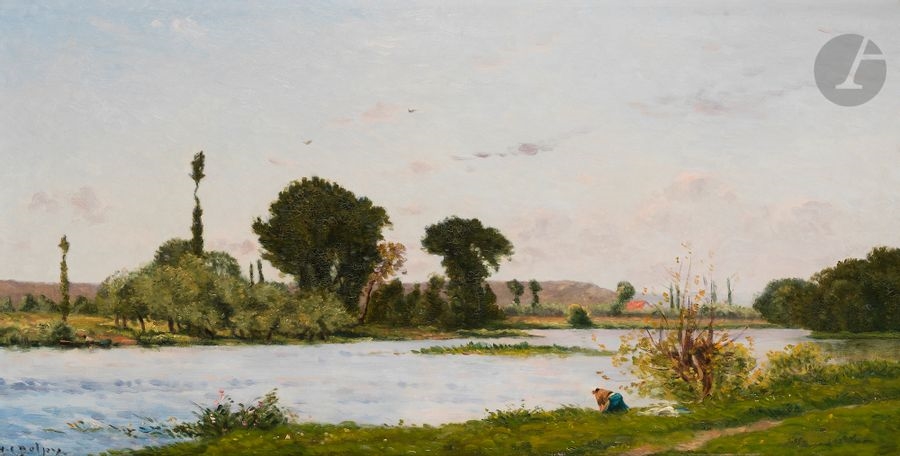 Hippolyte Camille Delpy | 41 x 71 cm | MutualArt