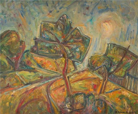 Pinchus Krémègne | 46 x 55 cm | MutualArt