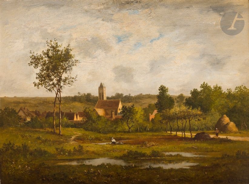 Léon Richet | 46 x 61 cm | MutualArt