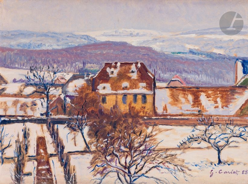 Gustave Cariot | 27 x 35 cm (1928) | MutualArt