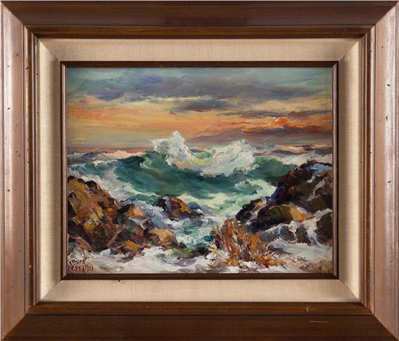 Roger Deering | Snow Bound Coast, | MutualArt