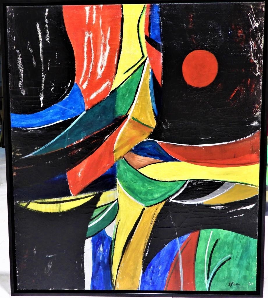 Antonio Vidal | Antonio Vidal Fernandez (1928-2013) Cuban, Oil on Canvas (1928) | MutualArt