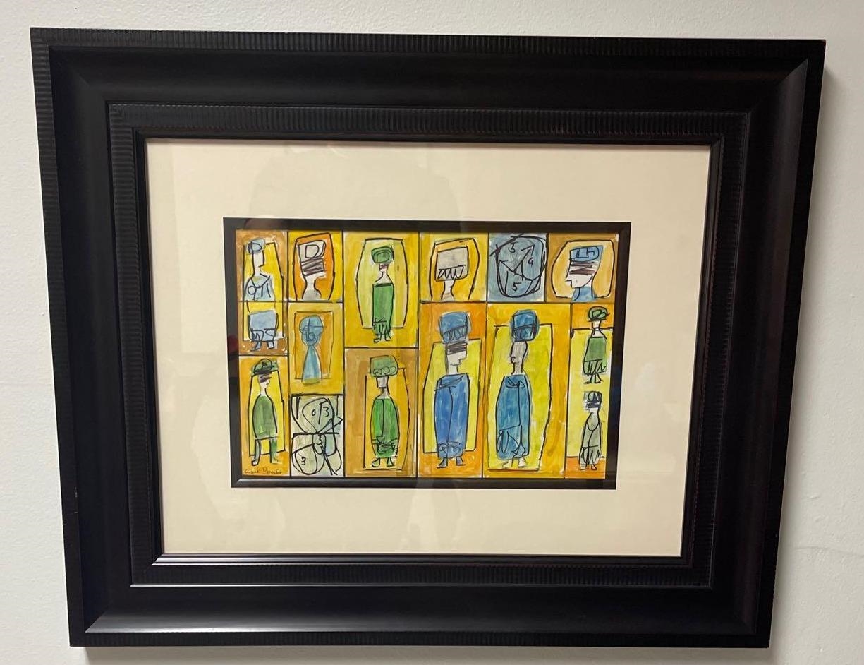 Cundo Bermudez | Cundo Bermudez (1914-2008) Cuban Artist, watercolor ...